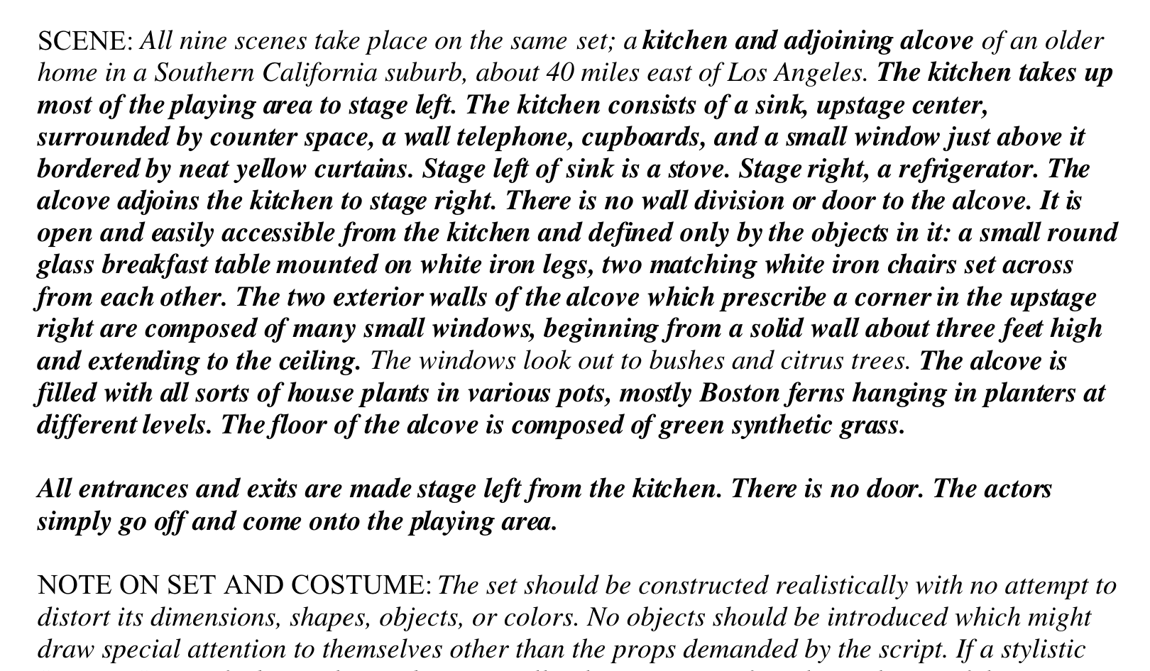 Enter, Stage Directions | Shakespeare Geek