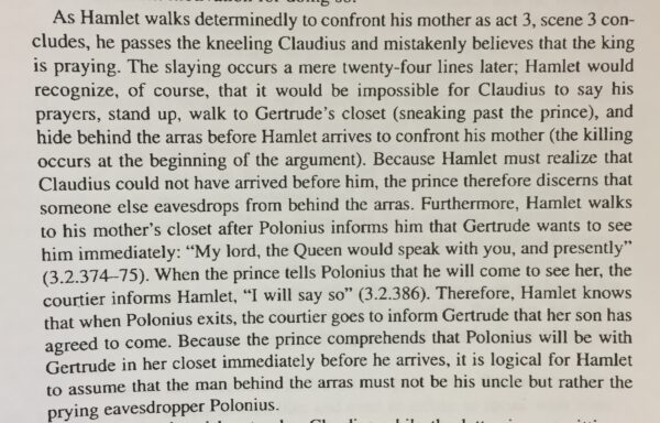Did Hamlet Intend to Kill Polonius? | Shakespeare Geek