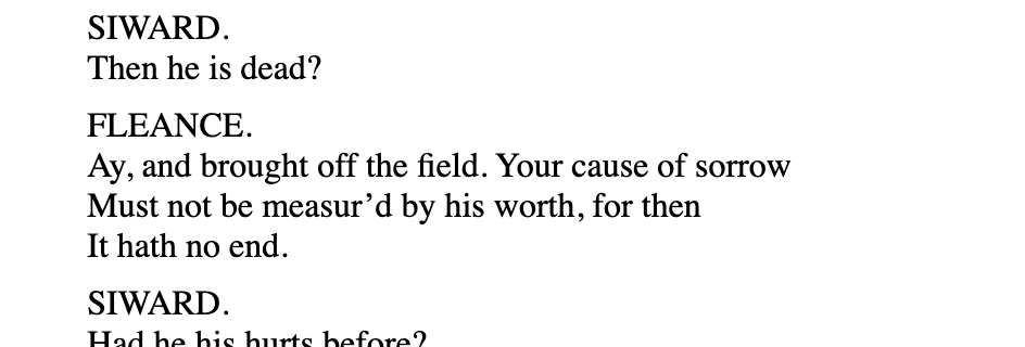 The One Where Fleance Comes Back | Shakespeare Geek